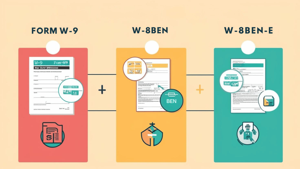 Understanding Form W-9, W-8BEN, and W-8BEN-E
