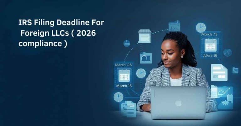 IRS Filing Deadline for Foreign LLC (2026 Tax Year Guide)